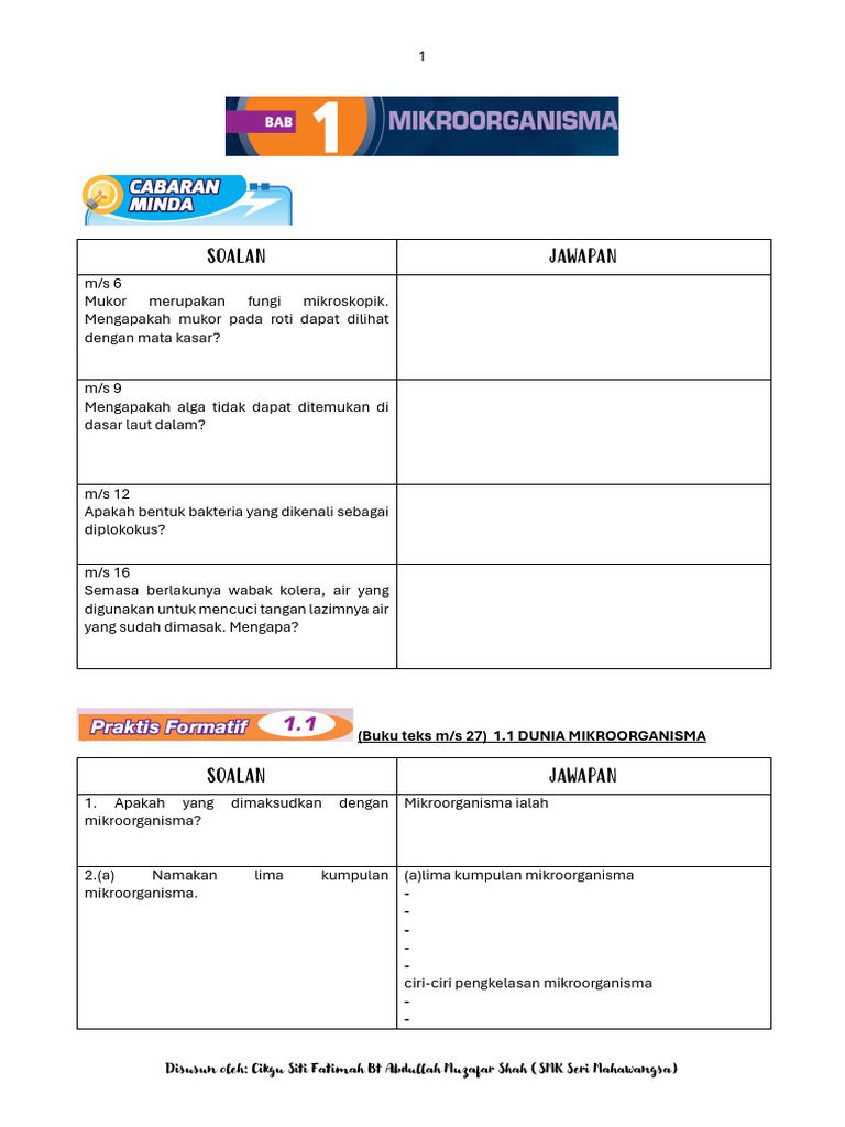 Soalan Buku Teks Sains f5 | PDF