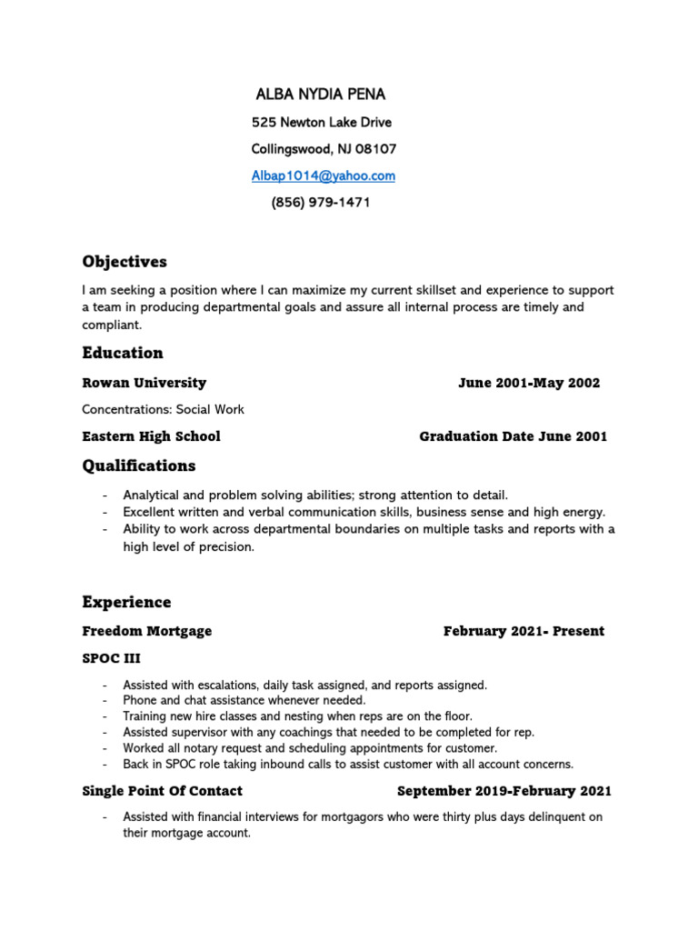 AP Resume | PDF