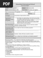 MIP2601 Formative Assessment 1 | PDF | Educational Assessment | Lesson Plan