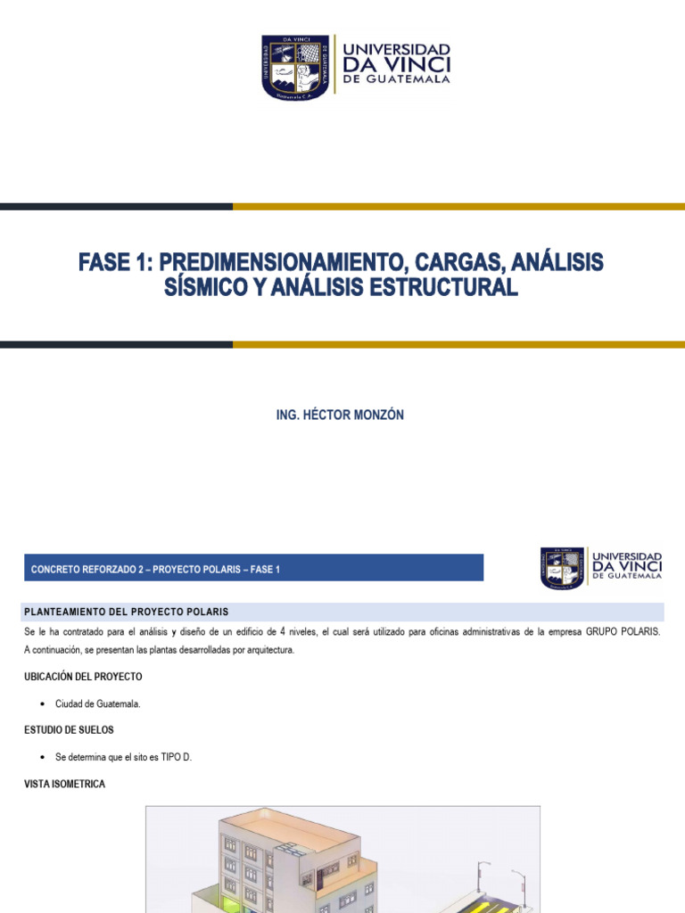 Diseño Estructural Proyecto Polaris | PDF | Concreto reforzado | Hormigón