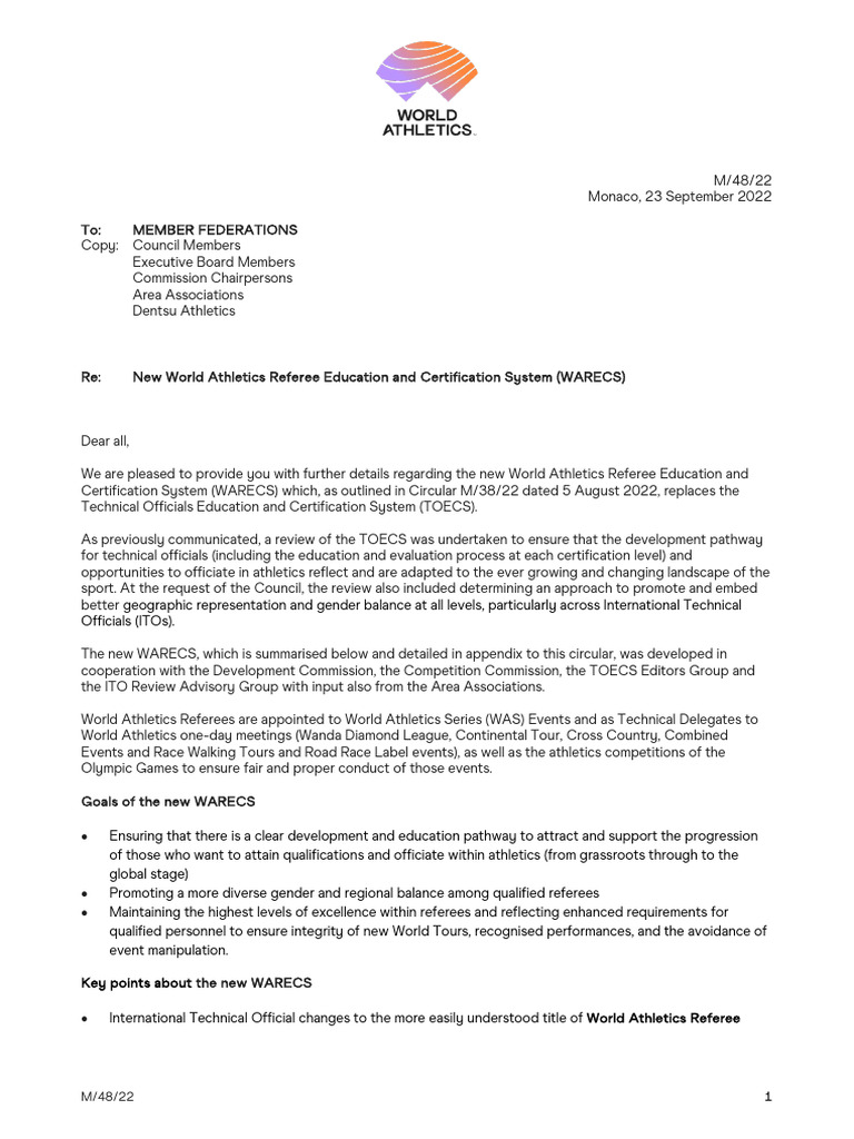 48 New WA Referee Education Certification Project Final | PDF