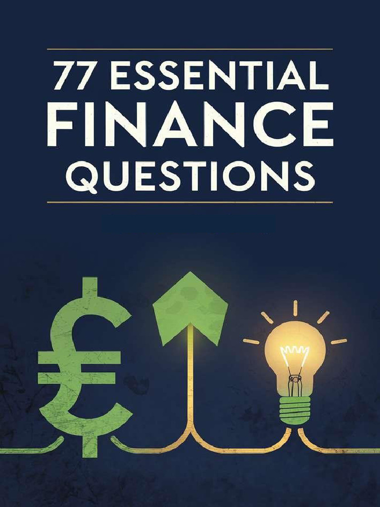 77 Essential Finance Question | PDF | Internal Rate Of Return | Net ...
