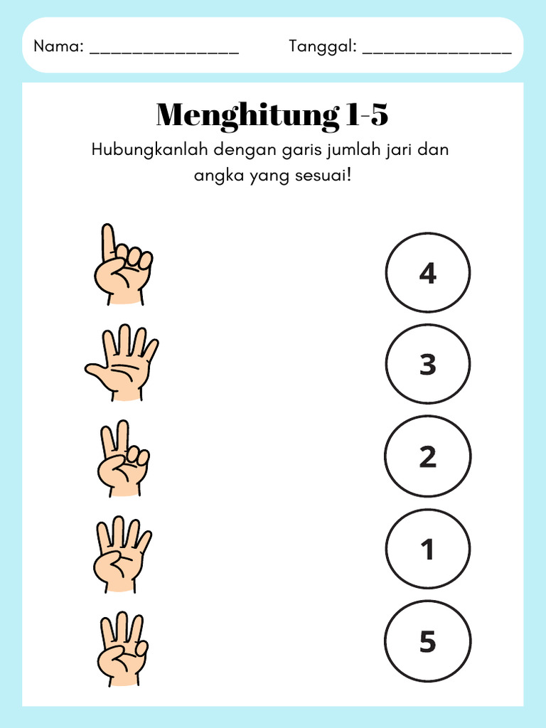 Worksheet Berhitung | PDF