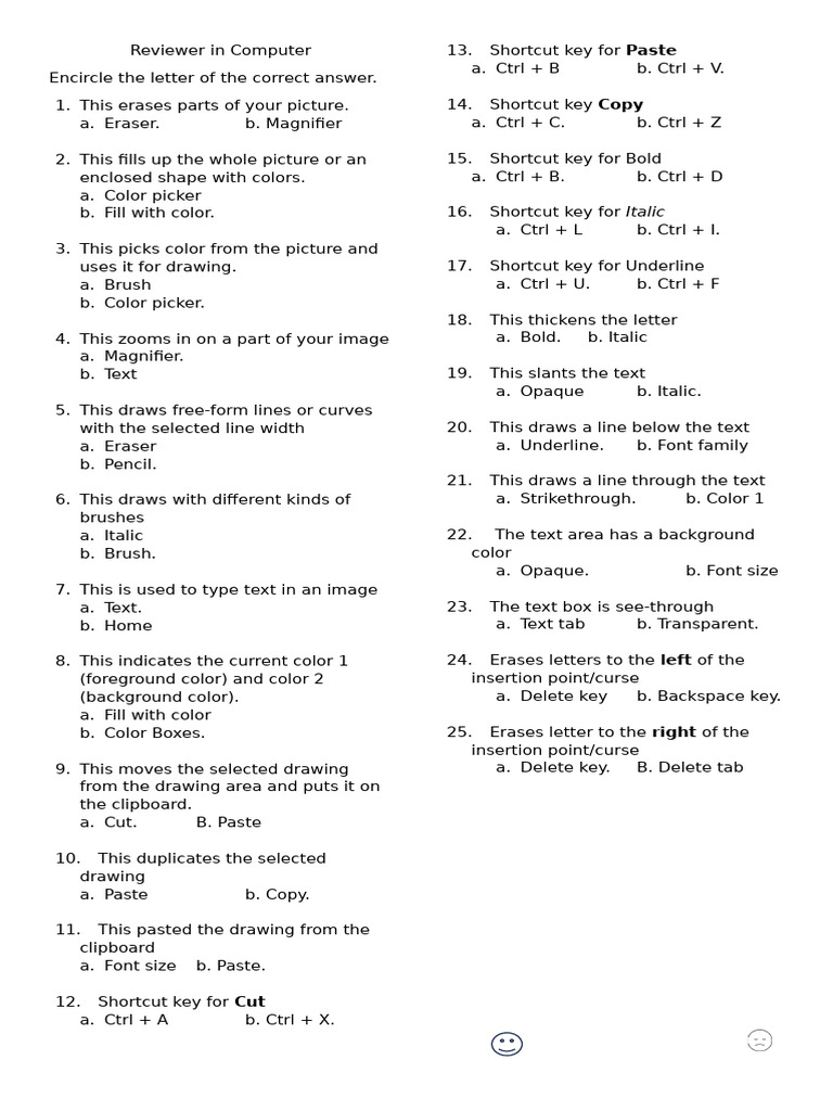 Reviewer in Computer 3rd Grading | PDF | Typography | Graphic Design