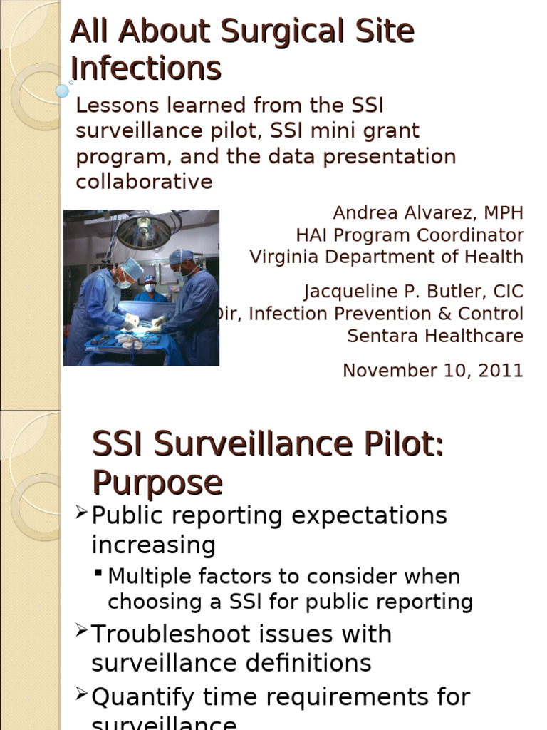 AlvarezButler_All-About-SSIs | PDF | Electronic Health Record | Surgery