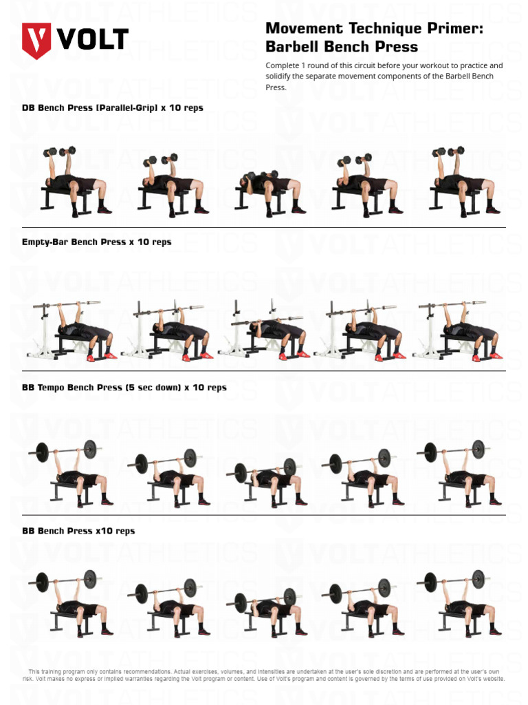 volt-athletics-primer-barbell-bench-press-movement-technique | PDF
