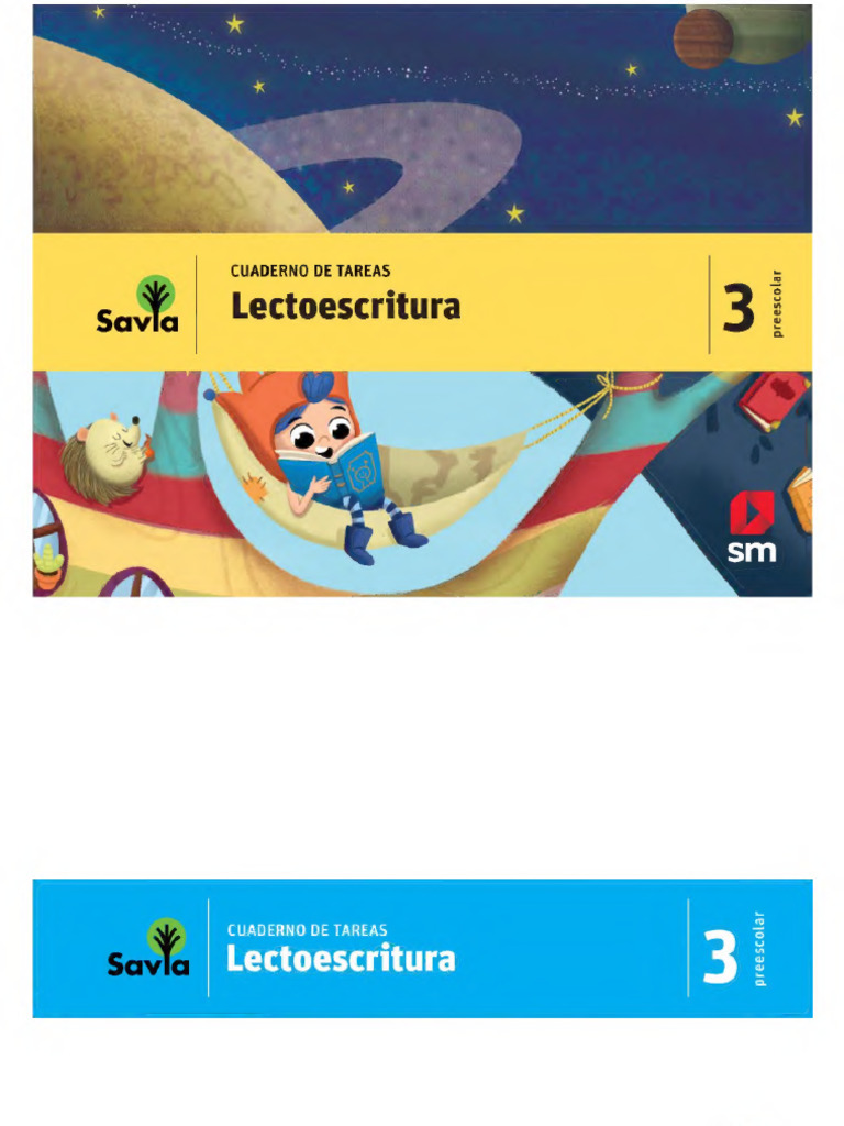 Cuaderno Lectoescritura para Preescolar 3 Por Materiales Educativos ...