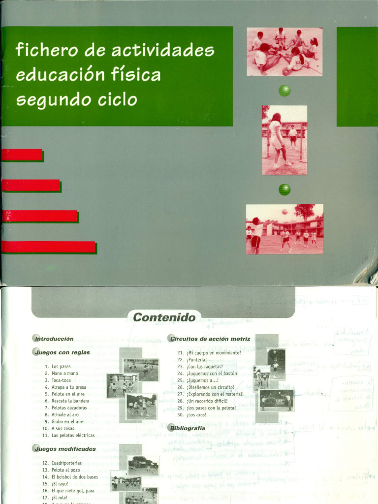 Fichero Educacion Fisica | PDF