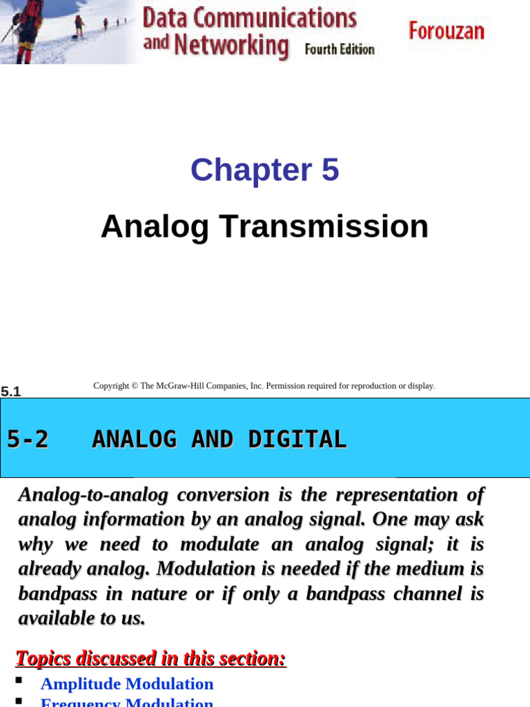 Analog Transmission Part1 Pdf Modulation Frequency Modulation
