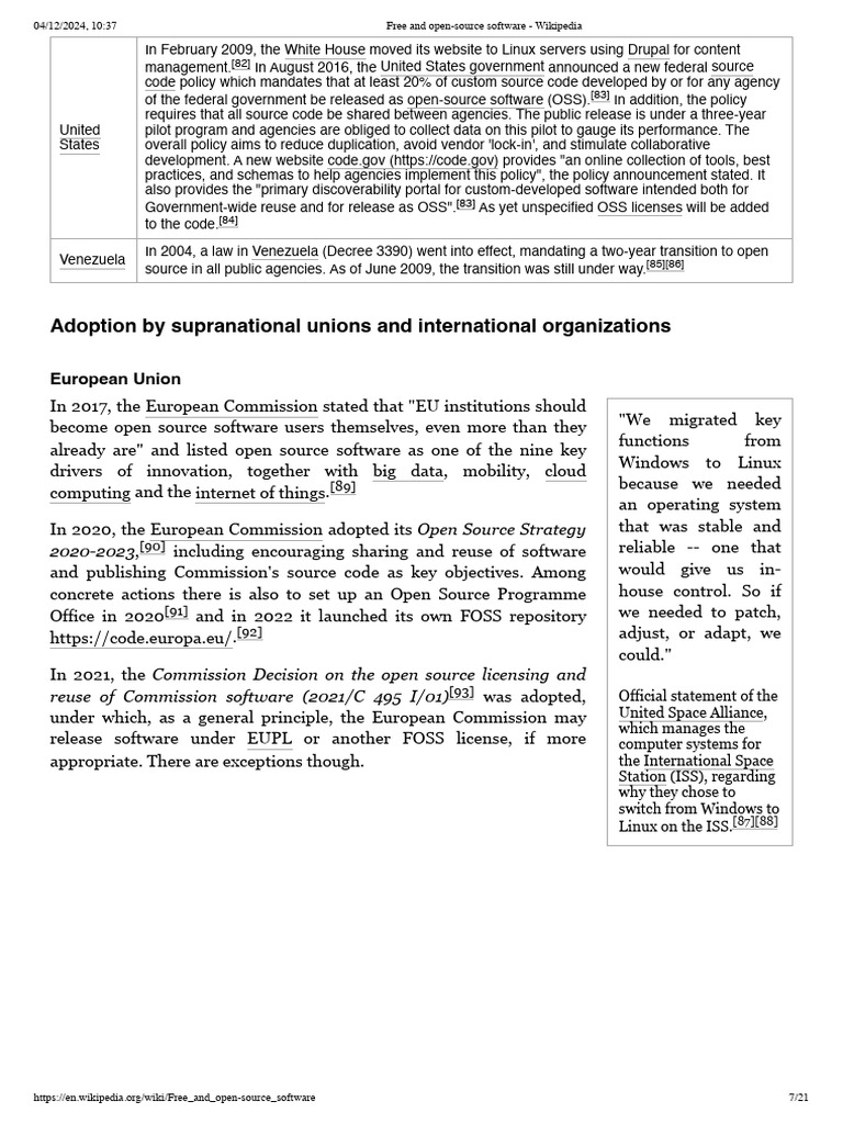 Free and Open-Source Software | PDF | Computer Science | Software Engineering