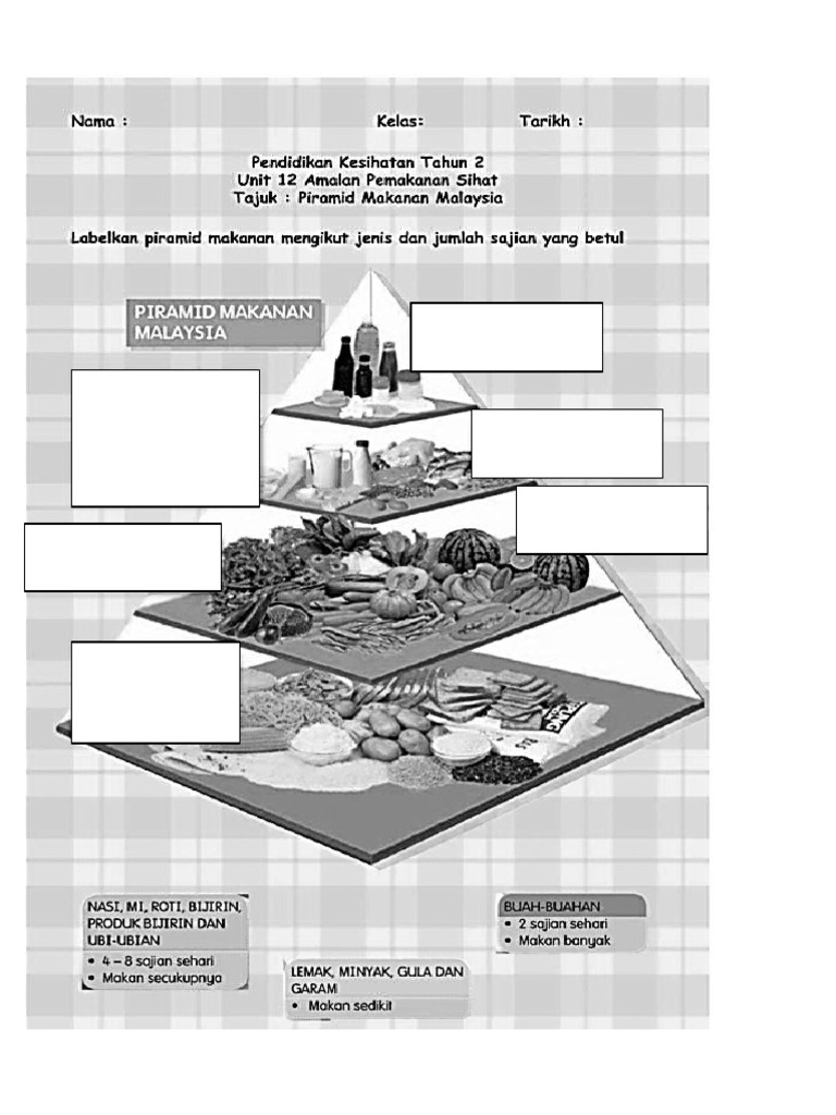 Piramid Makanan | PDF