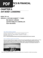 Bank Compliance Guidelines | PDF | Money Laundering | Terrorism Financing