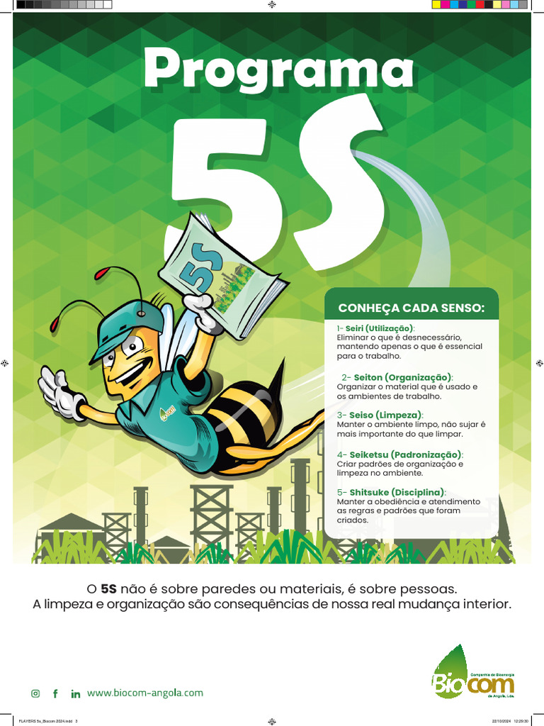 Cartaz A3 5s Biocom 2024 | PDF