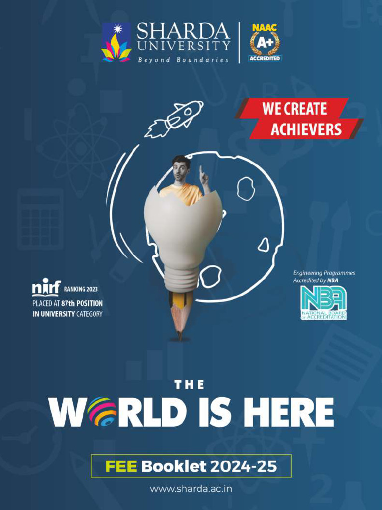 Fee Booklet 2024 Updated | PDF