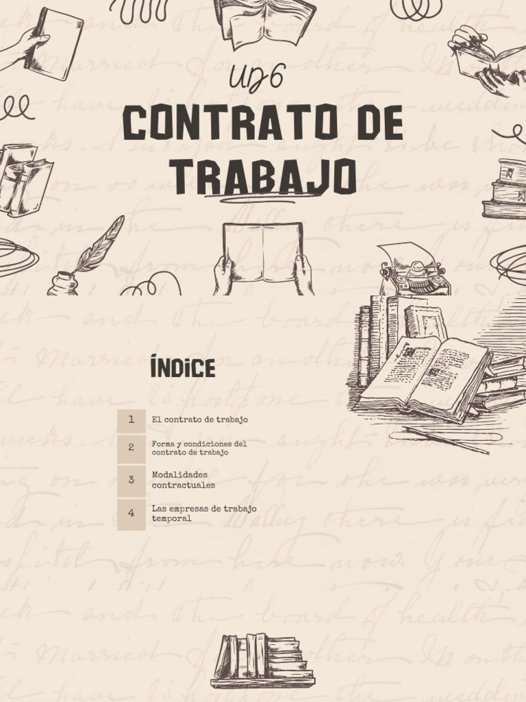 Presentacion Ud 6 | PDF | Tiempo de trabajo | Derecho laboral