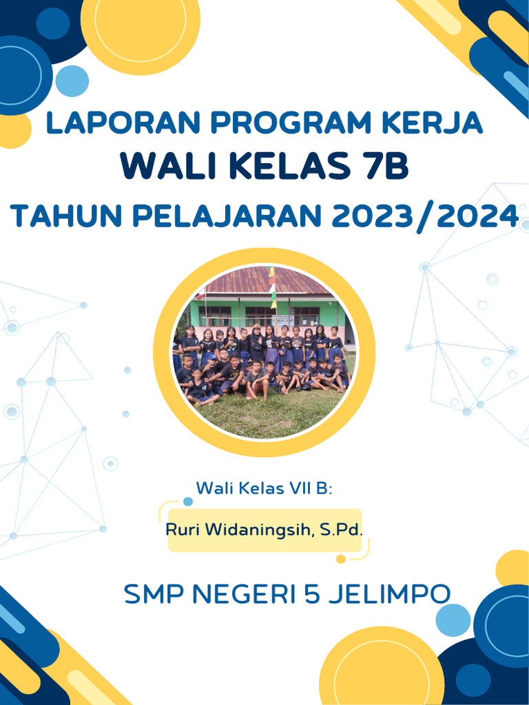 Laporan Wali Kelas 7B SMPN 5 Jelimpo | PDF