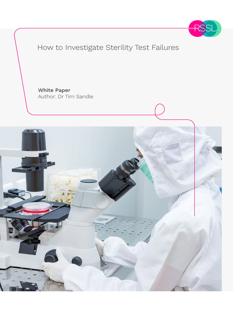 Investigating Sterility Test Failures | PDF | Sterilization ...