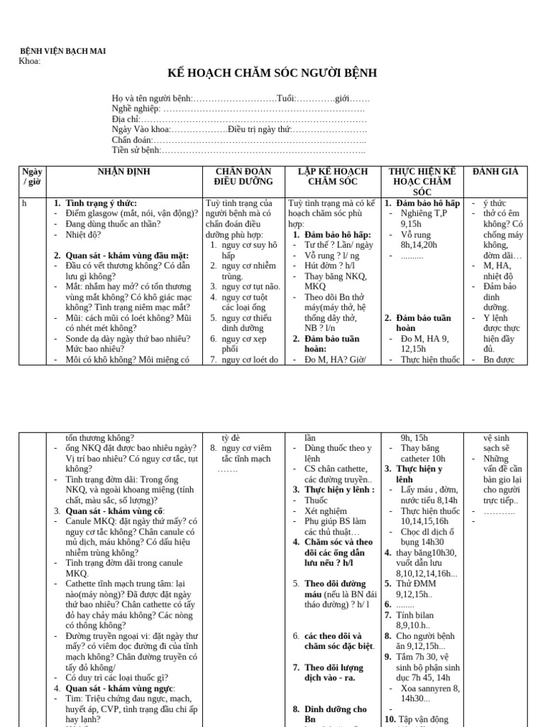 ke hoach CS (1) | PDF