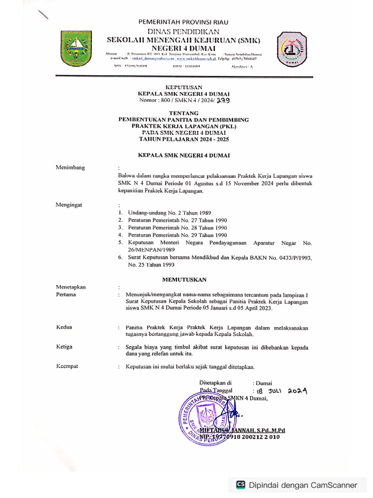 SK Panitia PKL | PDF