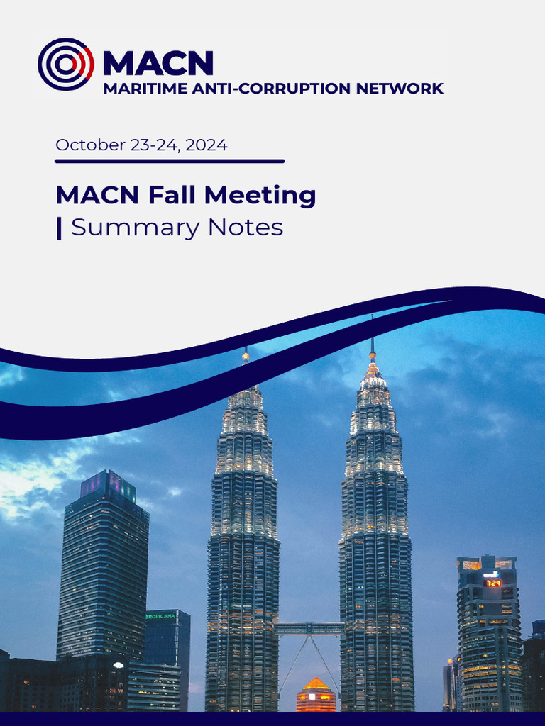 MACN Fall Meeting Overview | PDF | Regulatory Compliance | Business