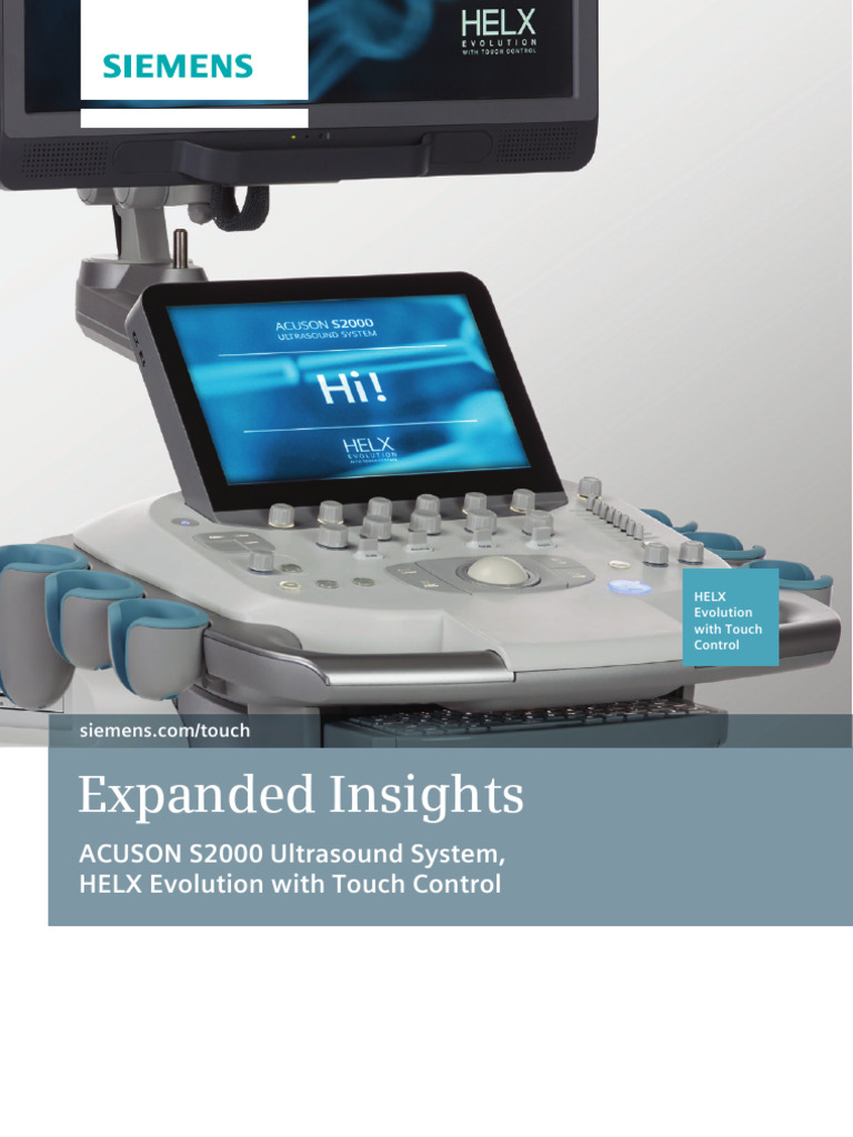 Brochure S2000 HELX Evolution with Touch Control 251115 | PDF | Medical ...