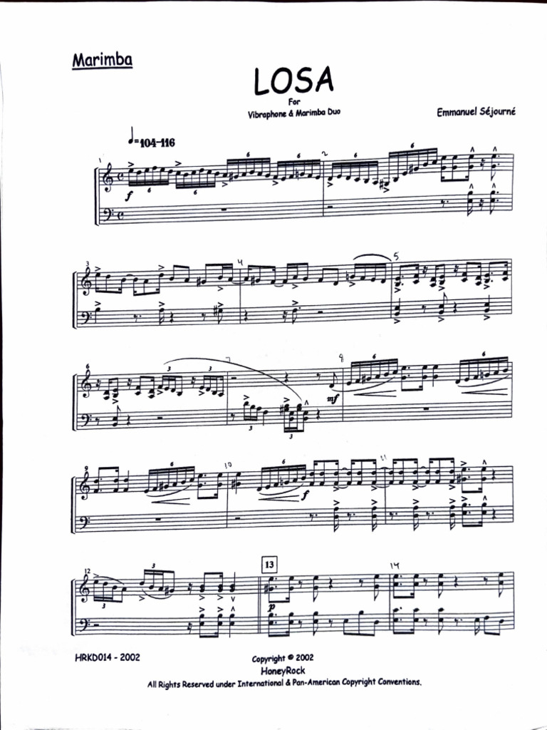 Losa Score | PDF