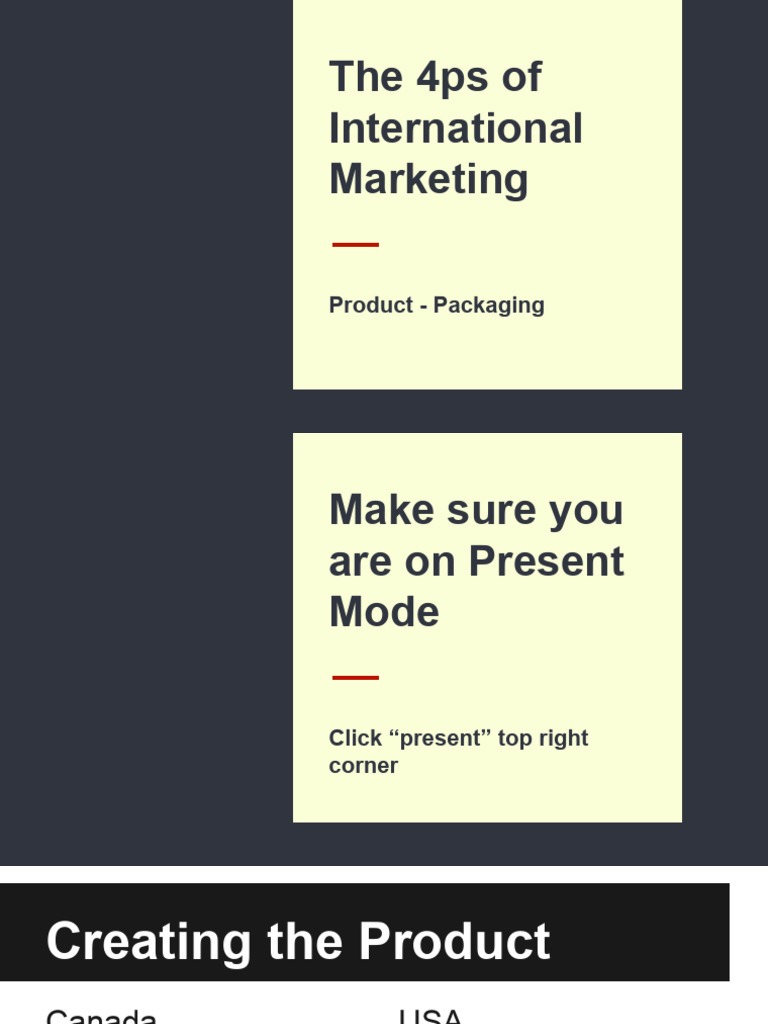 3.2 International Marketing - Packaging | PDF | Packaging And Labeling ...