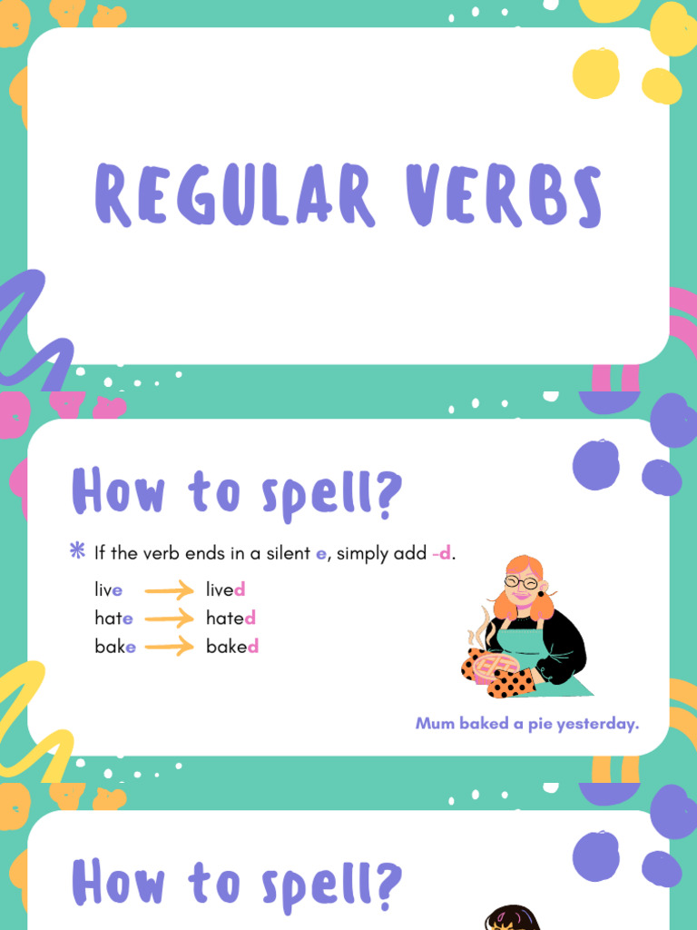 Regular and Irregular Verbs - 20241116 - 110639 - 0000 | PDF