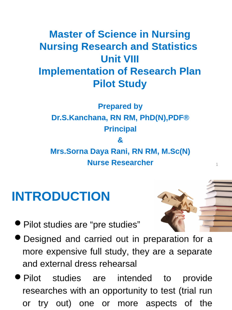 27 APR - NR - Pilot Study | PDF | Sampling (Statistics) | Survey ...