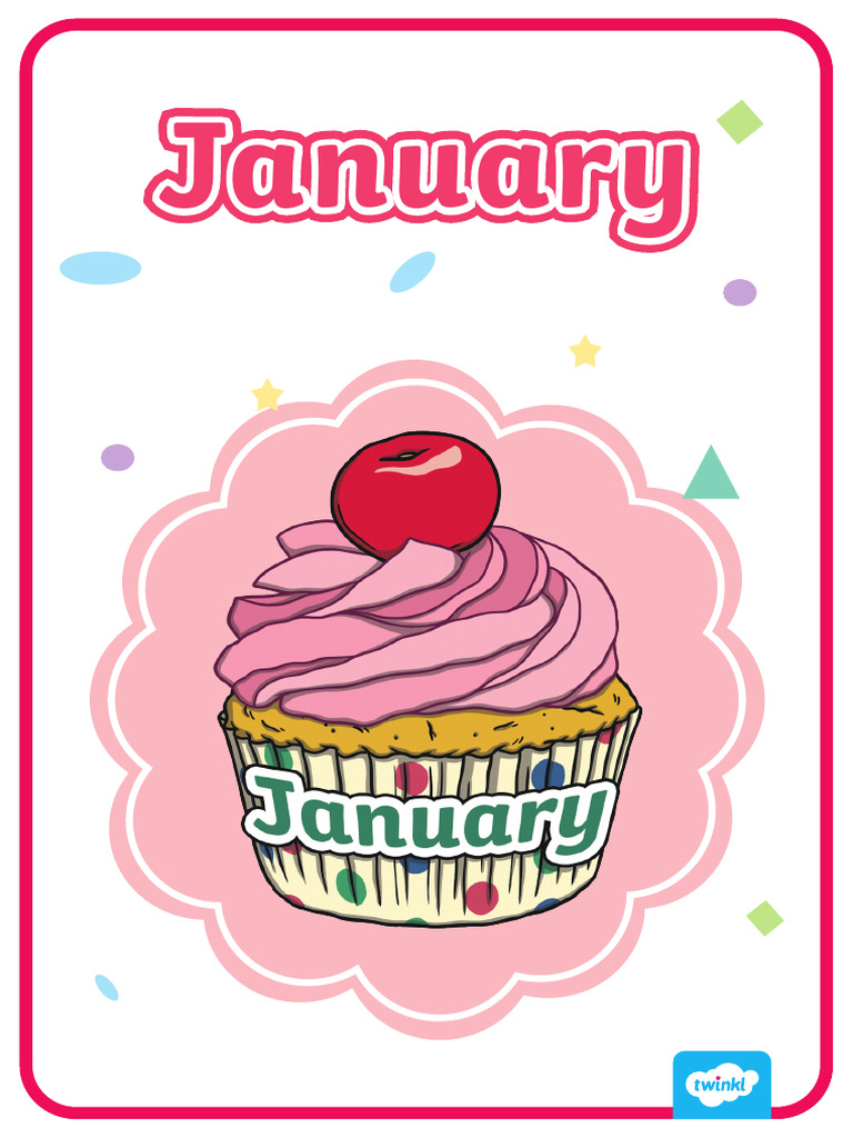 Months Display Posters | PDF