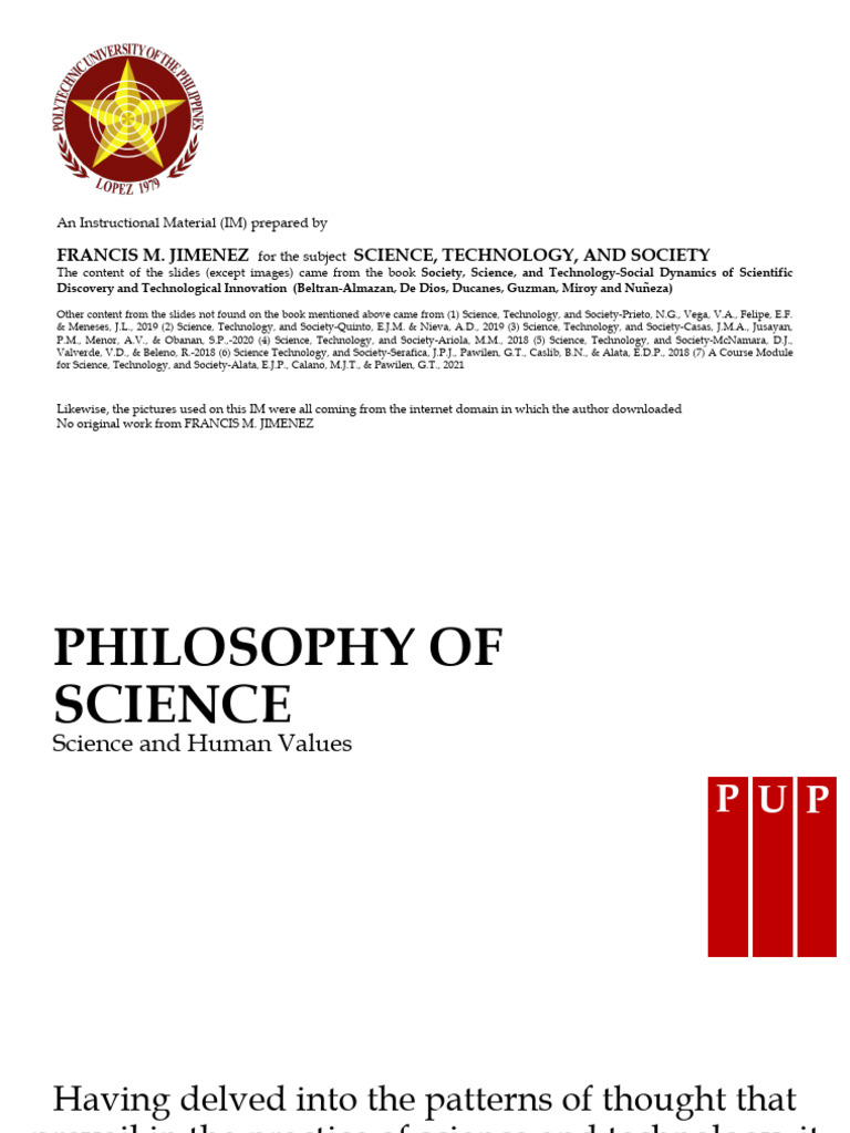 LESSON 2 L Science and Human Values | PDF | Social Sciences | Science
