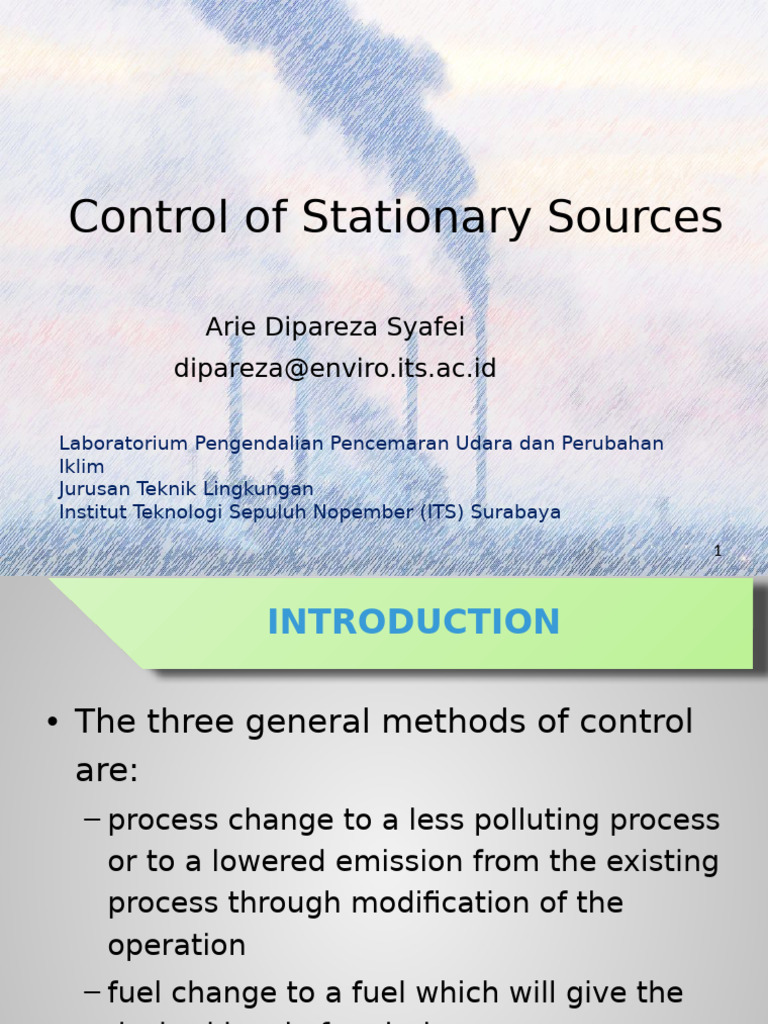 Part 7-5 Control of Stationary Sources | PDF | Coke (Fuel) | Smelting