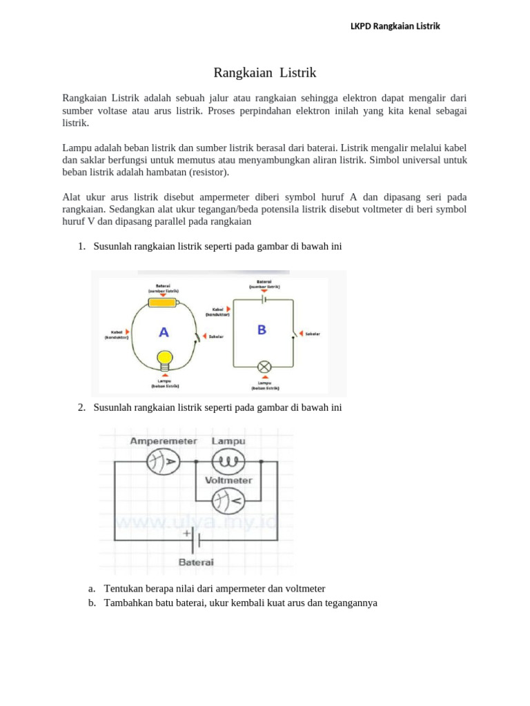 Panduan Praktis Rangkaian Listrik | PDF
