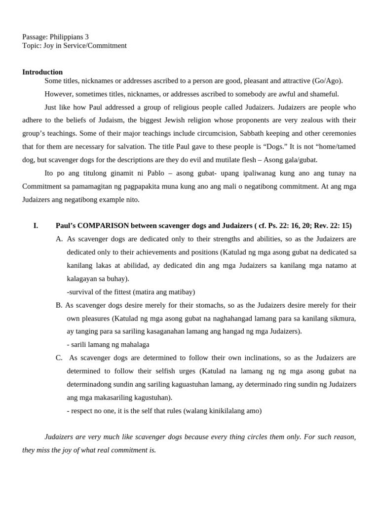 # 11 Joy in Service | PDF