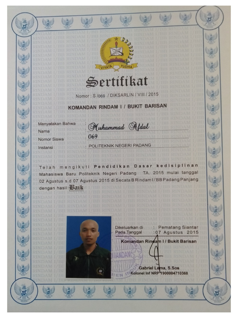 Sertifikat_SECATA- | PDF