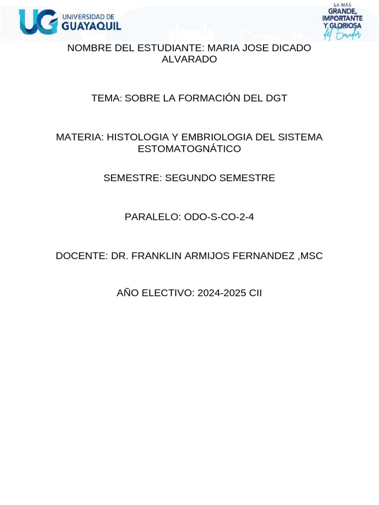 Formación del Disco Germinativo Trilaminar | PDF | Embrión | Anatomía