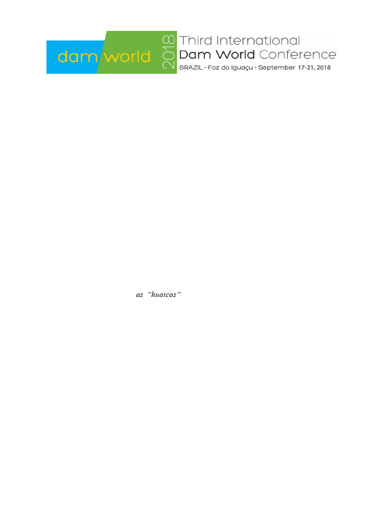 Tyrolean Weir Intakes Peru | PDF | River | Spillway