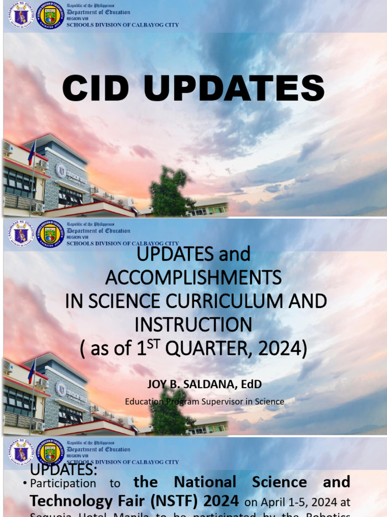 Cid - Eps Updates | PDF