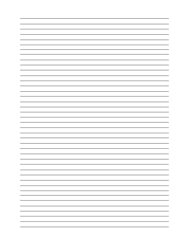 Hoja Lineas Rit | PDF