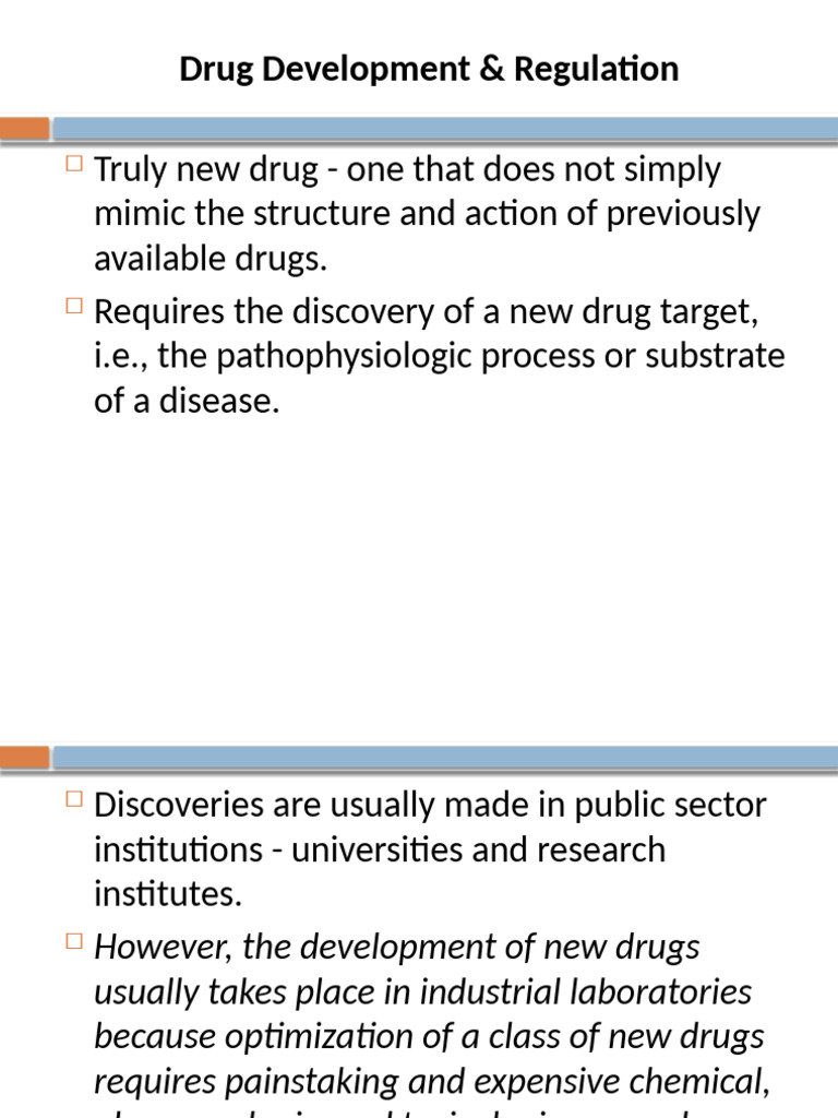 Drug Development & Regulation | PDF | Phases Of Clinical Research ...