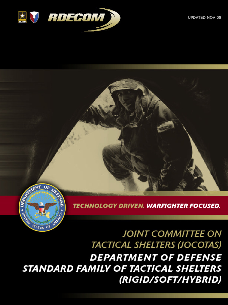 DoD Standard Tactical Shelters Guide | PDF | Humvee | Tent
