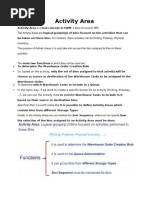 Defining SAP EWM Activity Areas | PDF | Warehouse | Information