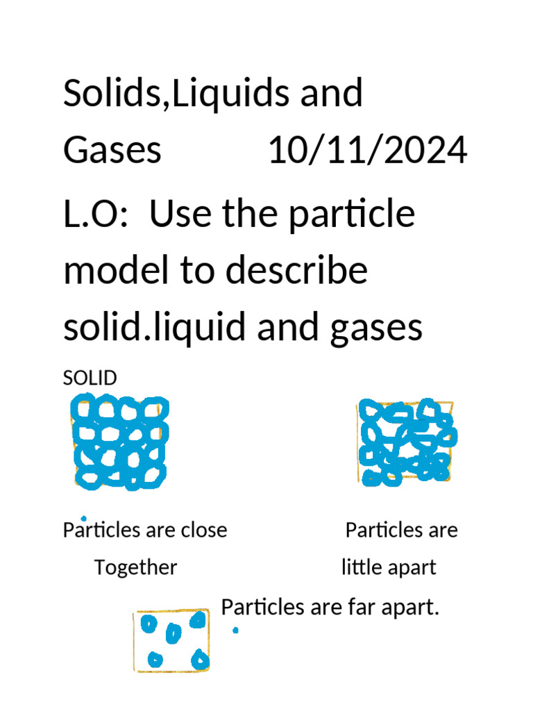 ,liquids and Gases notes | PDF