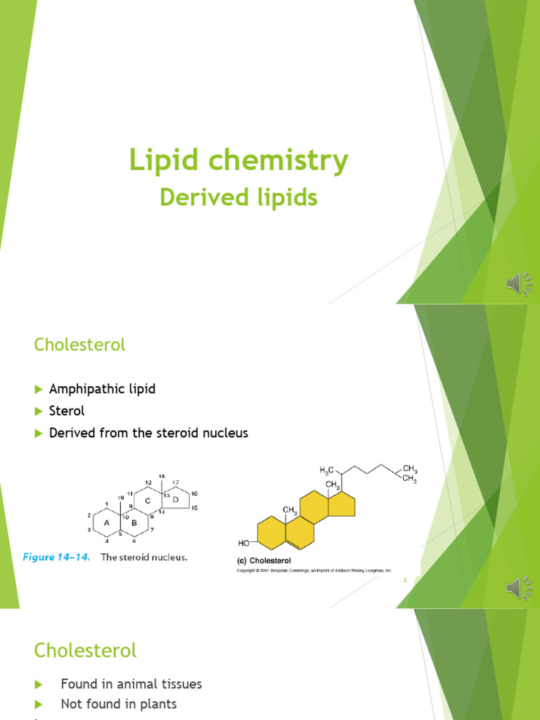 Cholesterol and Lipoproteins Overview | PDF