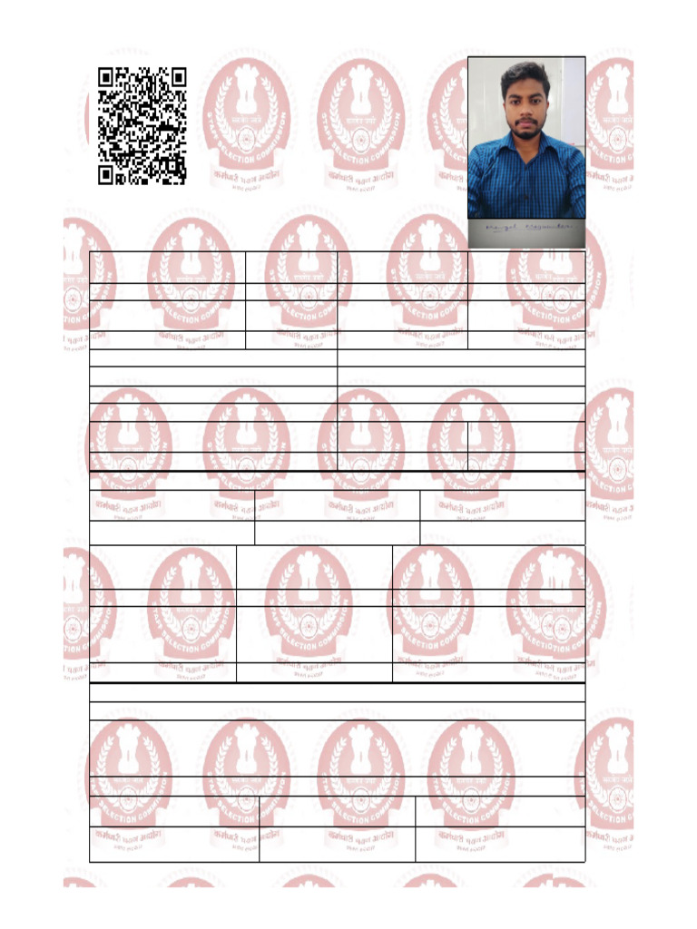 Applicationform Draft Print For All | PDF