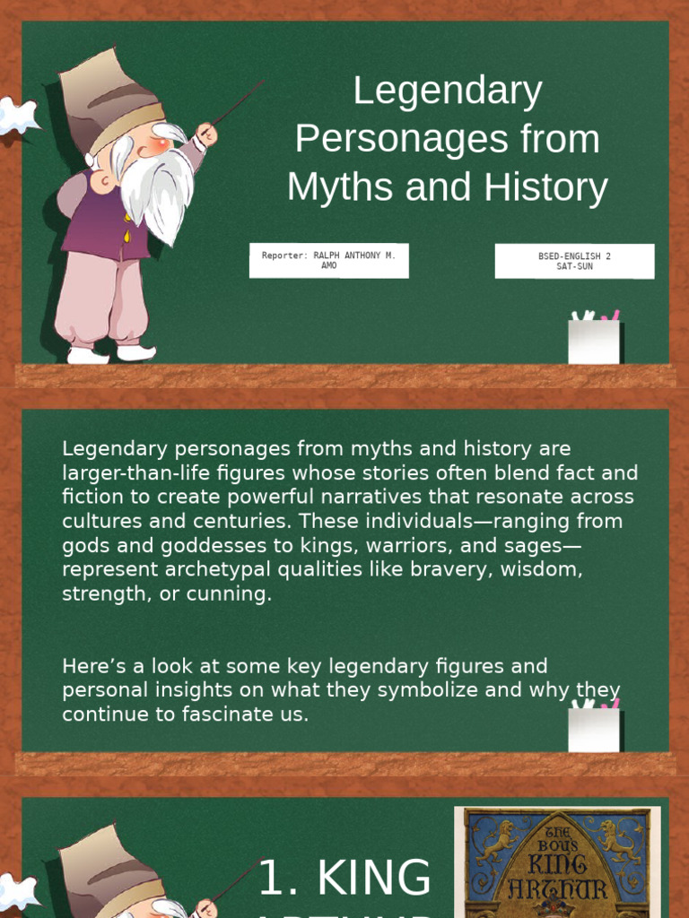Legendary Personages in Myths and History | PDF | Greek Mythology | Quest