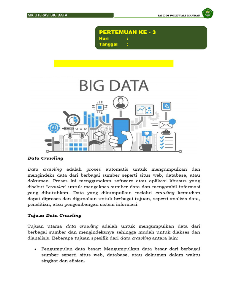 Materi 3 Literasi Big Data | PDF