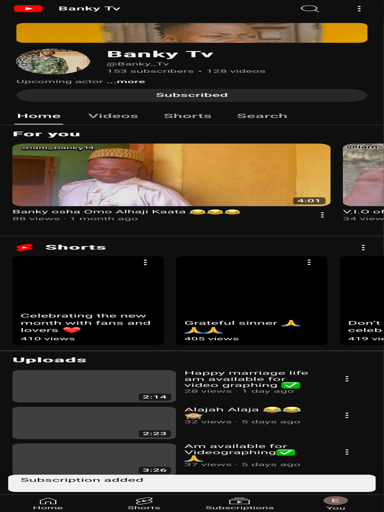 Banky Tv: Video Content & Updates | PDF