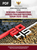 Perpres No 12 Tahun 2025 RPJMN 2025-2029 | PDF
