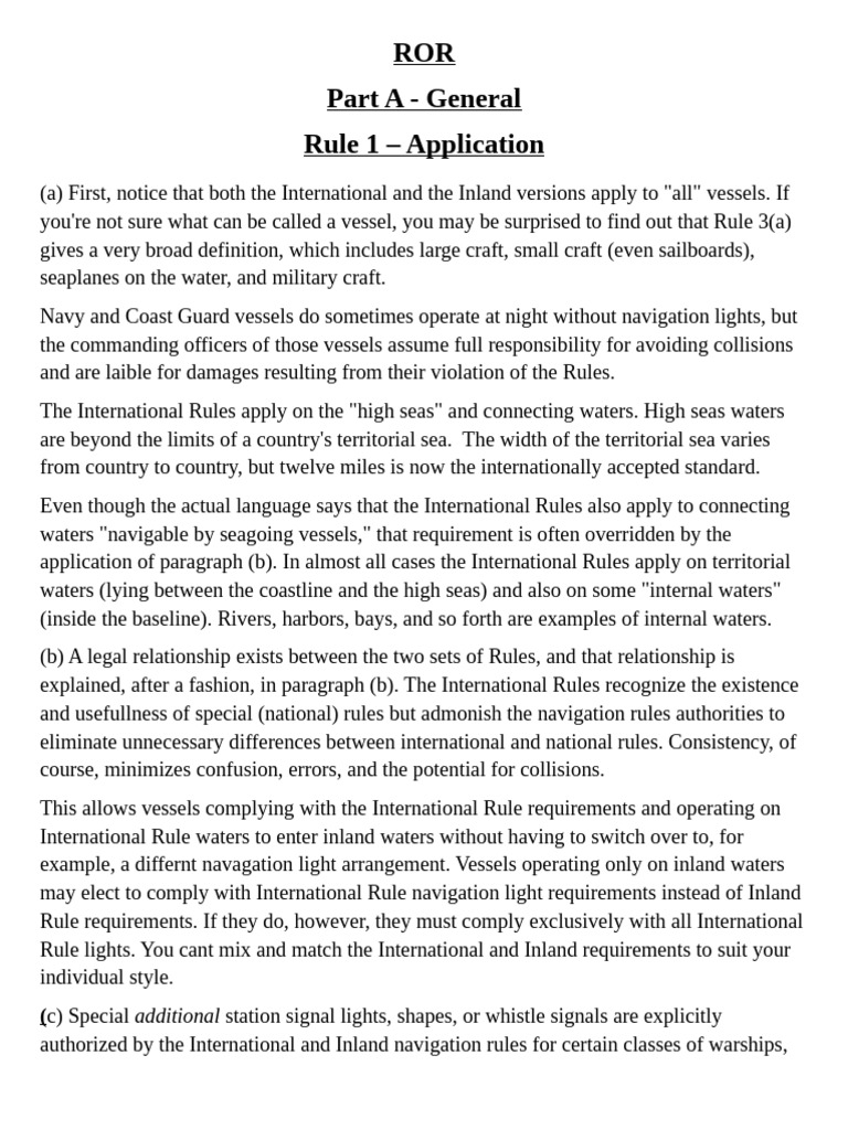 ROR_exp | PDF | Radar | Ships